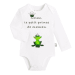 body bébé garçon le petit prince de maman - M-Ask-Perso